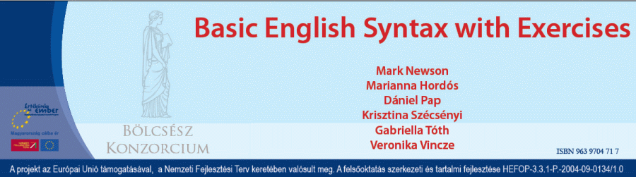 Basic English Syntax With Exercises